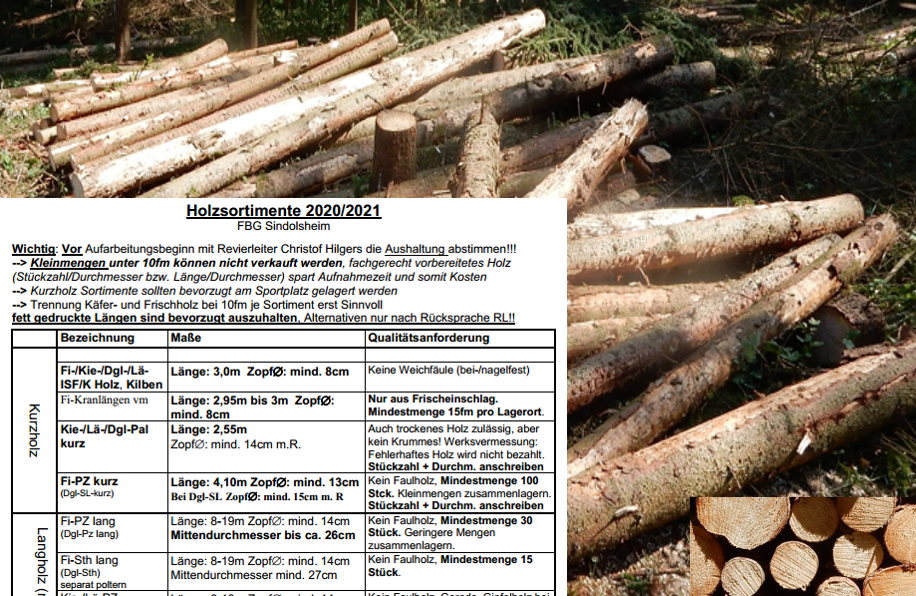 Holzeinschlag Holzernte – Forstbetriebsgemeinschaft Sindolsheim